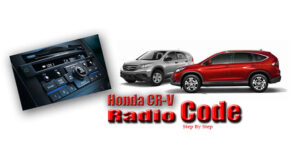 Honda Stereo Codes